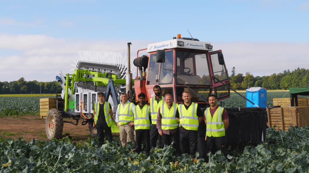 SusProt: Automated broccoli harvester could help farmers | UK Agri-Tech ...